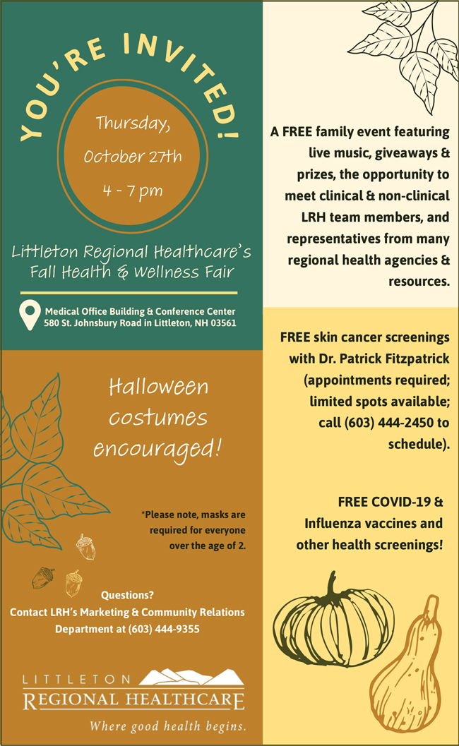 You're invited to the LRH Health & Wellness Fair! Littleton Regional ...